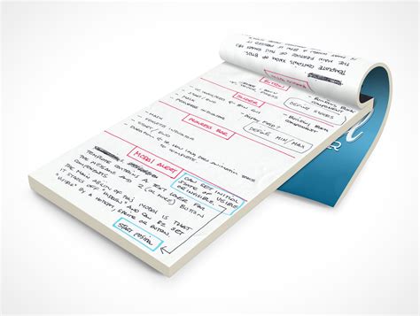 NOTEPAD008 Market Your PSD Mockups For Notepad
