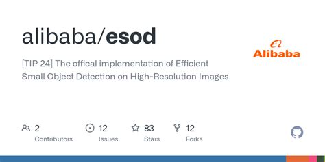 GitHub Alibaba Esod TIP The Offical Implementation Of Efficient Small Object Detection