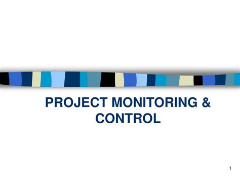 PPT Effective Project Monitoring And Control Strategies PowerPoint Presentation ID