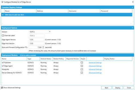 Configure Modules For Iot Edge Device