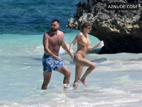 Taylor Swift And Travis Kelce Sexy Heat Up In The Beach In The Bahamas Aznude
