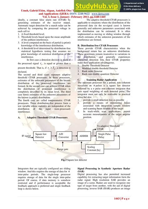 Application Of Digital Signal Processing In Radar Signals Pdf