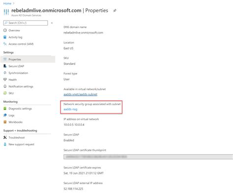 Step By Step Guide Enable Secure Ldap Ldaps For An Azure Active Directory Domain Services