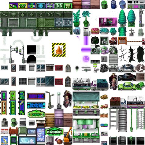 Tileset For RPG Maker MV SF Outside Ba By Chibimaronchan On DeviantArt