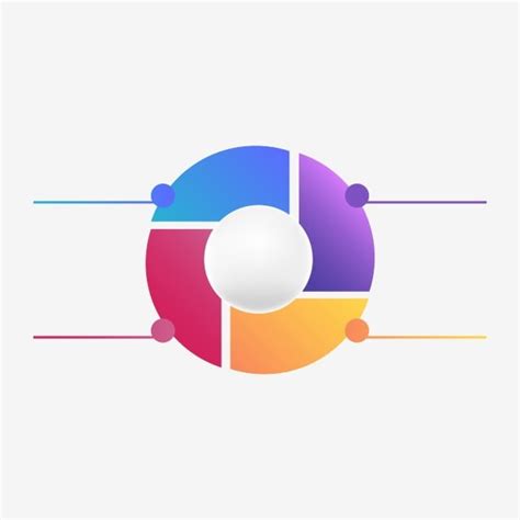 Analytics Data Analysis Vector Art Png Simple Style Ppt Circular Data Analysis Element