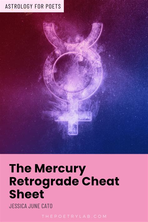 The Mercury Retrograde Cheat Sheet A Poets Guide To The 2023