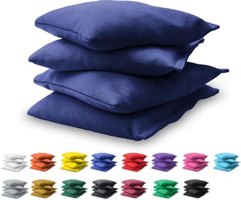 Classic Cornhole Bean Bags Set Of 4 Regulation All Weather Mix And