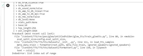 Indexerror List Index Out Of Range · Coqui Ai Tts · Discussion 1729 · Github