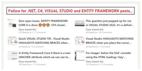 Csharp Dotnet Programming Visualstudio Softwareengineering Dave