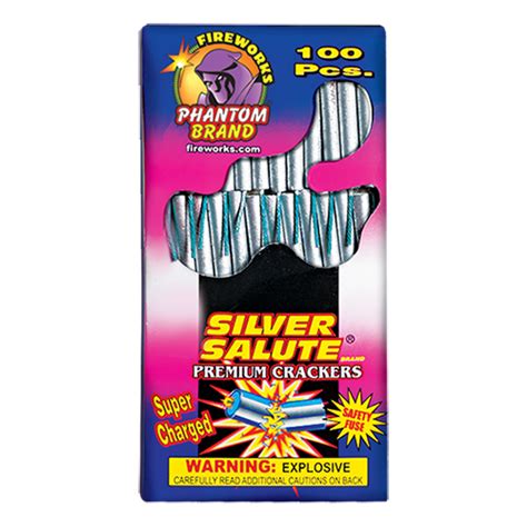 Silver Salute Select 100 Pc Phantom Fireworks