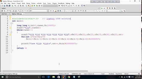 Lightoj Problem No 1006 Youtube