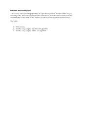 Learn Sorting Algorithms Selection Sort And Bubble Sort Methods Course Hero