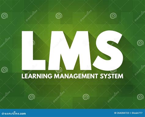 Lms Learning Management System Acronym Software Application For The Administration Documentation