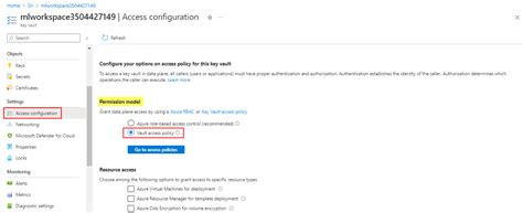 azure key vault the operation list is not enabled in this key vault s access policy stack