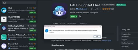 Copilot Chat Not Showing · Community · Discussion 50851 · Github