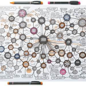 In Depth Java Object Oriented Programming Mind Map AI Art Generator