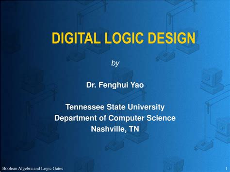 PPT DIGITAL LOGIC DESIGN PowerPoint Presentation Free Download ID