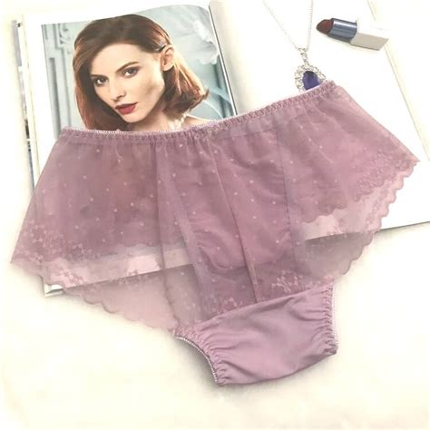 Purple Mens Sexy Lingerie Panties Cissify