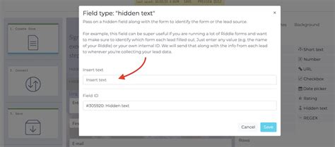 Add Hidden Text And Hidden Query Fields To Your Form Riddle