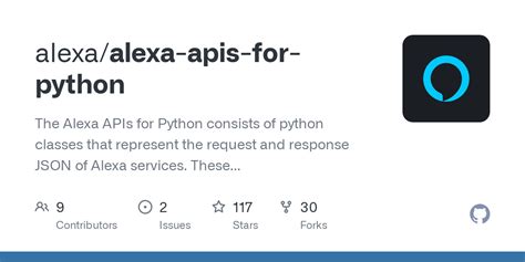 GitHub Alexa Alexa Apis For Python The Alexa APIs For Python Consists Of Python Classes That