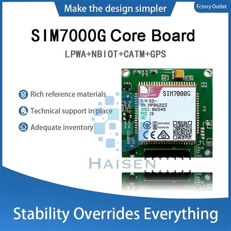 Haisen Simcom Sim7000g Development Board For Iot Solutions