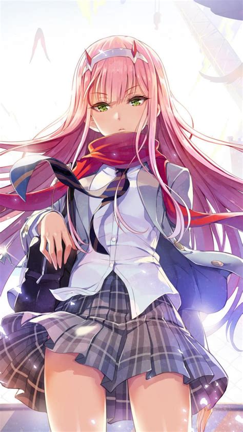 Zero Two K Iphone Wallpapers Wallpaper Cave