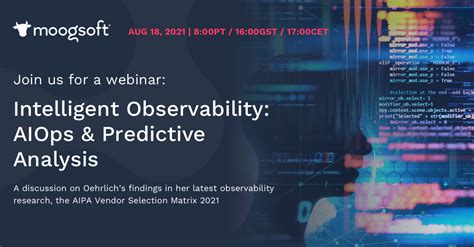 Webinar Intelligent Observability Aiops And Ai Predictive Analytics