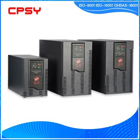 Dsp Technology High Frequency Single Phase Pure Sine Wave Online Ups