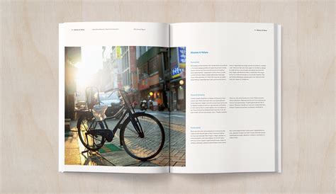 IBM Annual Report Behance