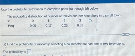 Solved Find The Probability Of Randomly Selecting A