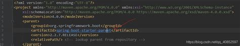 如何修改springboot中某些父工程中已经规定好的jar版本springboot 父工程版本修改 Csdn博客