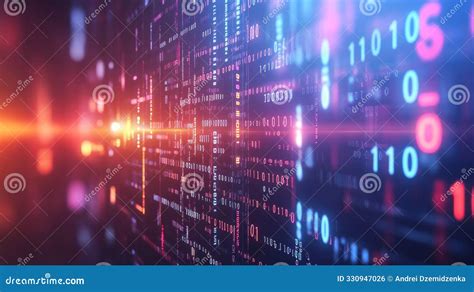 Particles In Digital Cyberspace And Digital Data Network Connections