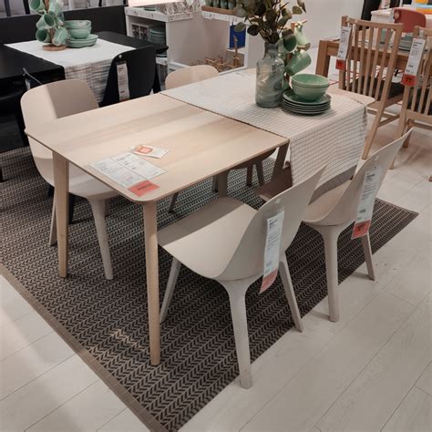 Ikea大连宜家利萨伯桌子书桌办公桌实木餐桌 虎窝淘