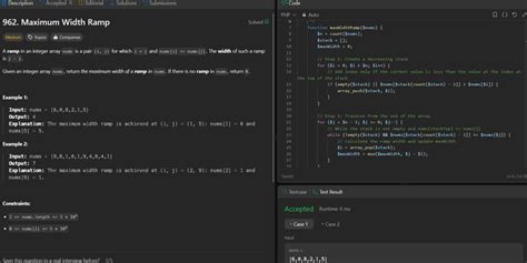 962 Maximum Width Ramp Dev Community