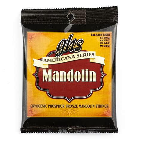Ghs Americana Phosphor Bronze Mandolin Strings 10 38 Light Loop End