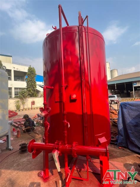 Sơ đồ Nguyên Lý Hệ Thống Chữa Cháy Bồn Foam Kèm Bộ Trộn