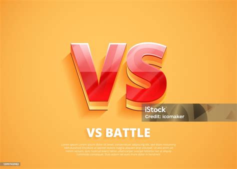 대 로고 대 스포츠 및 싸움 경쟁을위한 편지 전투 대 경기 게임 컨셉 경쟁 vs 0명에 대한 스톡 벡터 아트 및 기타 이미지