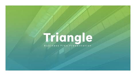 Triangle Marketing Plan Slidebazaar