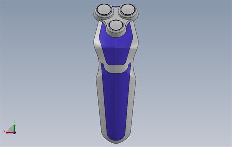 剃须刀 Solidworks 2020 模型图纸下载 懒石网