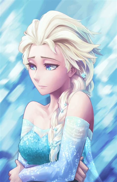 Elsa Frozen Drawn By Oopartz Yang Danbooru