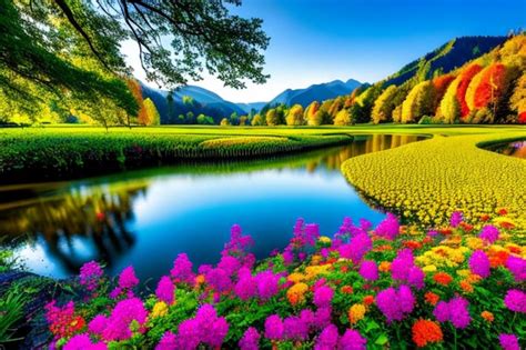 Hermoso Paisaje De Bosque M Gico Foto Premium