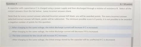 Solved A Capacitor With Capacitance C Is Charged Using A Chegg