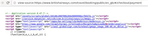 Major Sites Running Unauthenticated Javascript On Their Payment Pages Terence Edens Blog