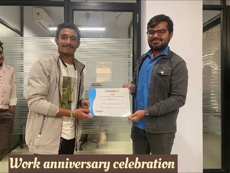codex lancers on linkedin workanniversarycelebration