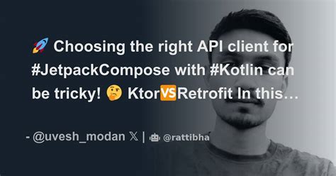 🚀 Choosing The Right Api Client For Jetpackcompose With Kotlin Can Be