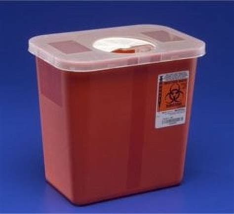 Sharps Container With Rotor Lid 2 Gallon Hsa Fsa Eligible