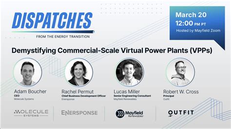 Dispatches Demystifying Commercial Scale Virtual Power Plants