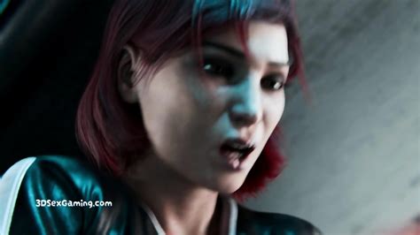 Futuristic 3d Gameplay Futa Characters Intense Titsjob And Cum