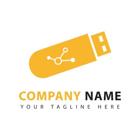 Premium Vector Usb Flashdisk Icon Design Template