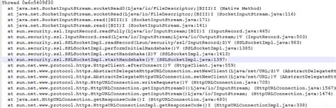 Java Basic Read Blocking Of The Httpsurlconnection